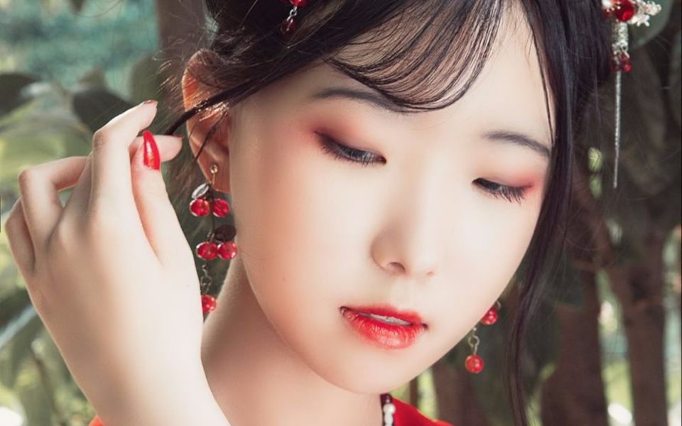 拍照用汉服妆(含细眉画法)