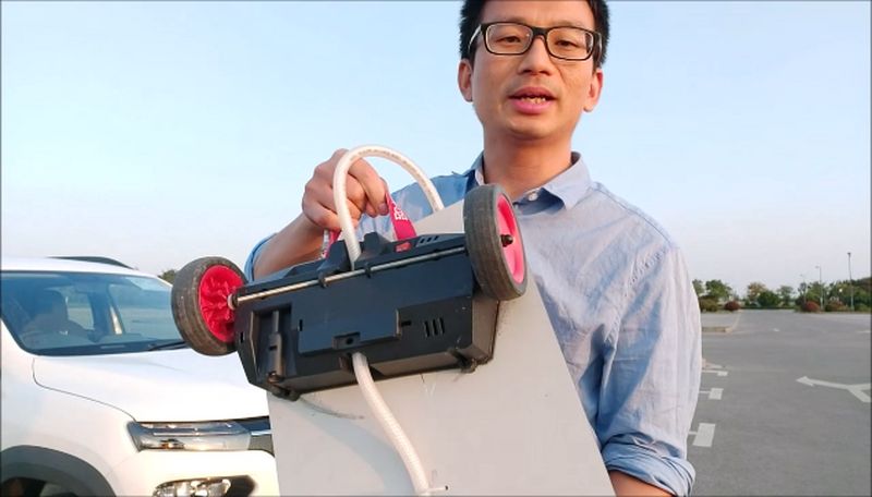 自家用的洗车机怎么选?水易徕充电式洗车机一手提