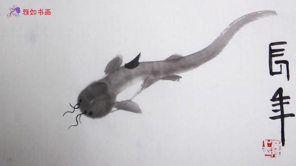 国画中最简单的动物画法,几笔成型,简单易学,值得收藏
