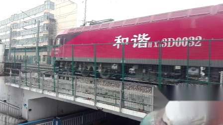 T115次列车进蚌埠站