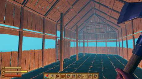 木筏求生:小伙伴建筑的房子不用柱子就能这么牢固?大师啊