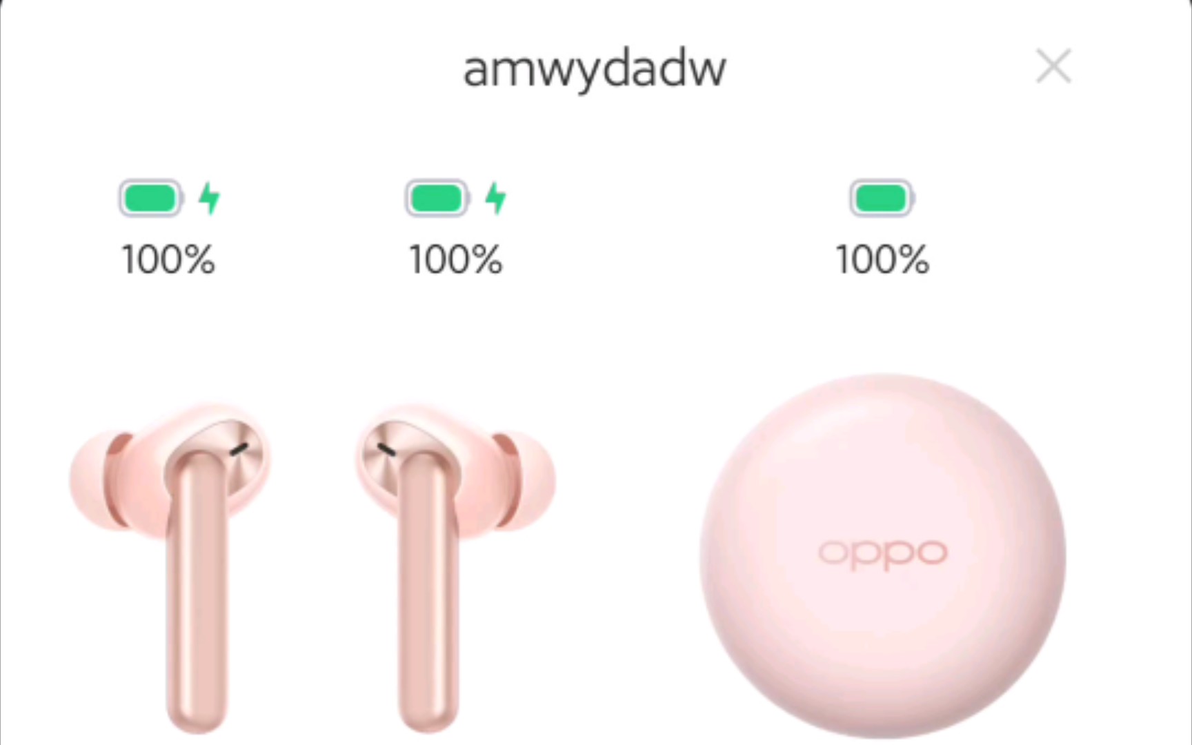 真无线耳机(oppow31,小米手机连接弹窗软件)