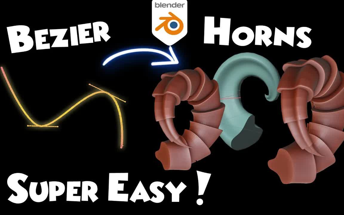 iBlender中文版插件 Blender 教程艺术和动画 中用贝塞尔曲线制作类似...