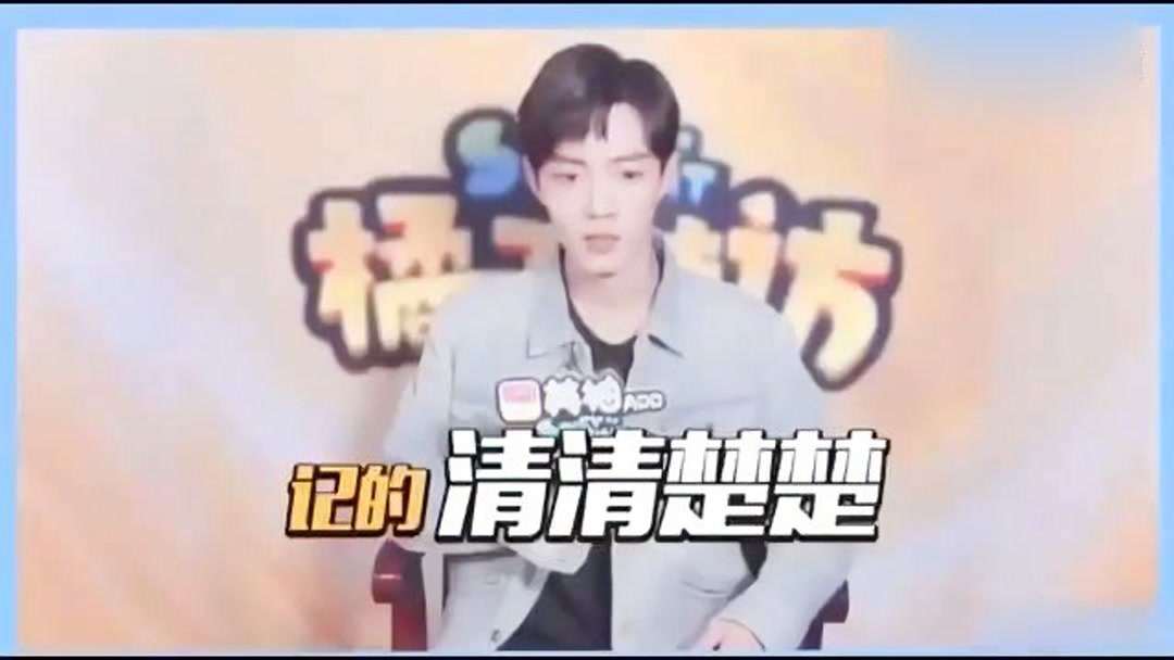 肖战变身表情包主播,可爱过了头?说出这样不可思议的成语