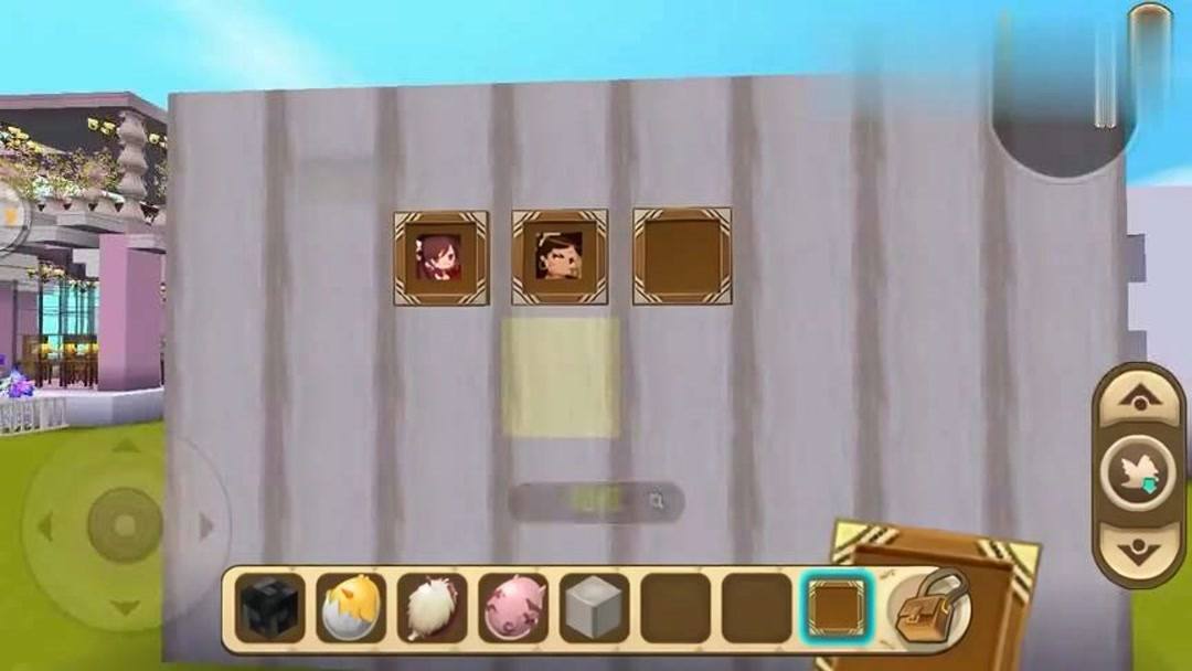 迷你世界:教你在墙上放照片,高科技!