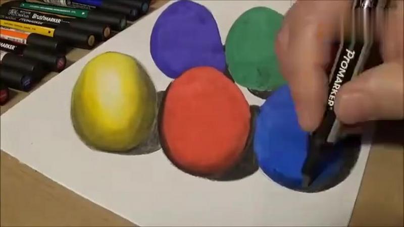 教你画一个立体到以假乱真的的“鸡蛋”「并不简单」