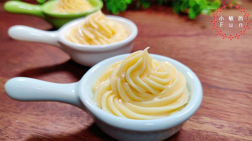 低糖低脂的卡仕达酱,肉松小贝和泡芙都离不开它