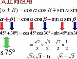 2两角和与差的余弦公式