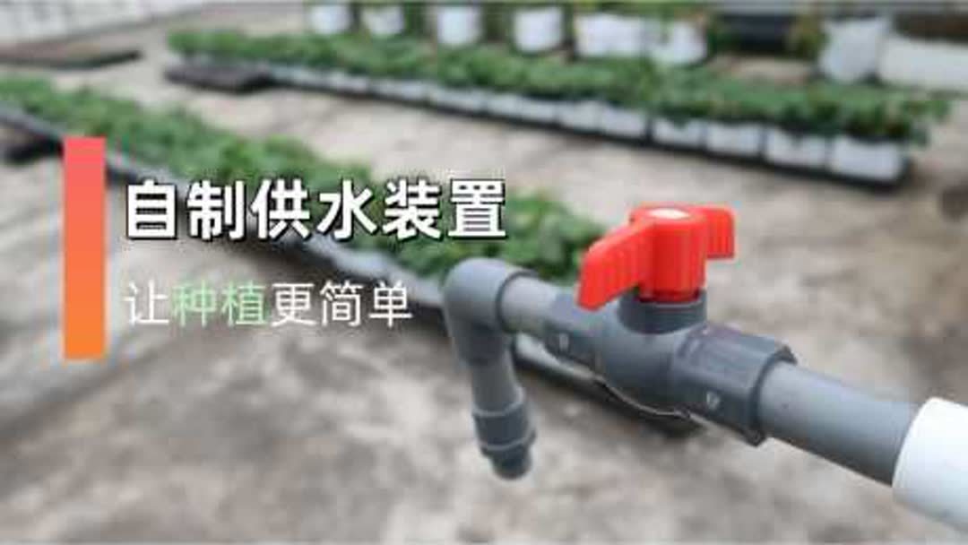 还在一桶一桶的提水?自制一个供水装置 浇水再也不用那么麻烦了