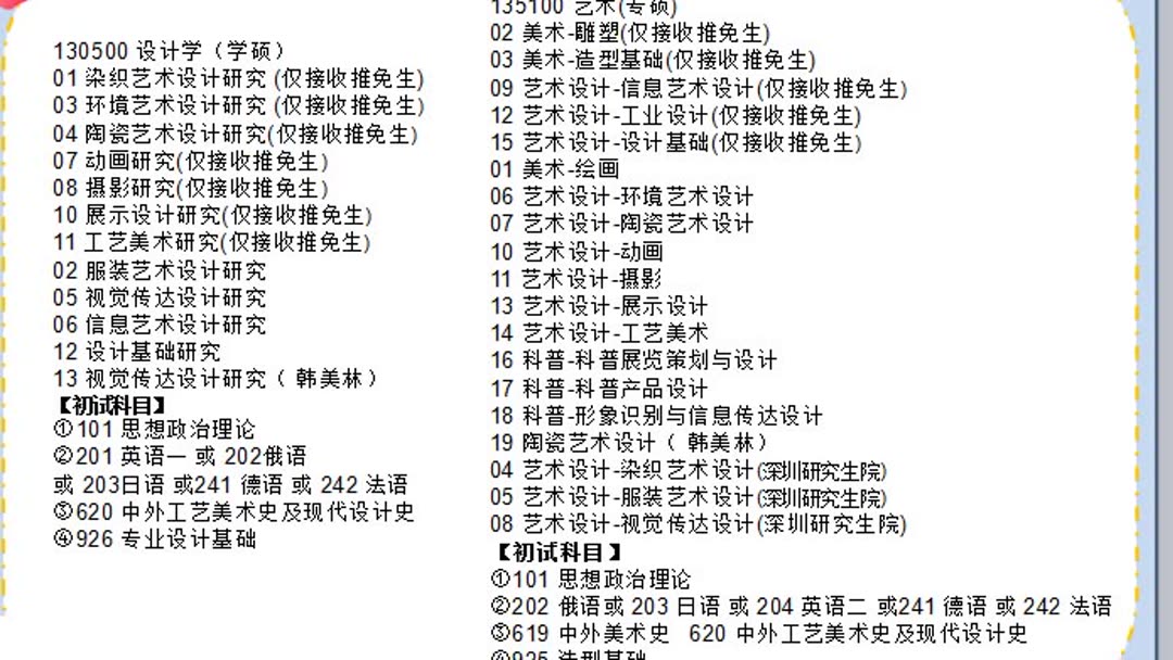 2018年清华大学美术学院环境艺术设计考研辅导班