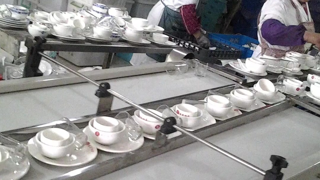 盛世达最新全自动洗碗机视频