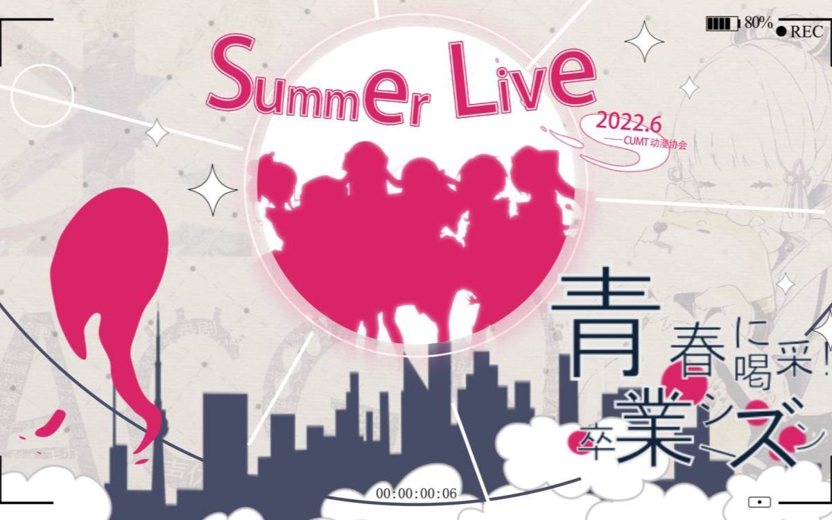 中国矿业大学动漫社 2022 Summer Live录播
