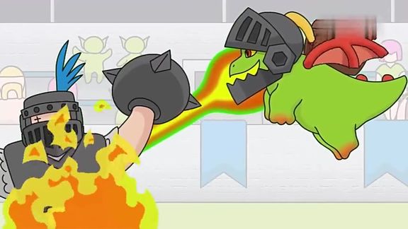 皇室战争:为了达阵真是不择手段,皇室战争小动画。