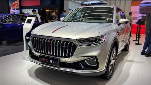2022款红旗HS5终于来了!比路虎揽胜还漂亮,18万还要啥本田CR-V
