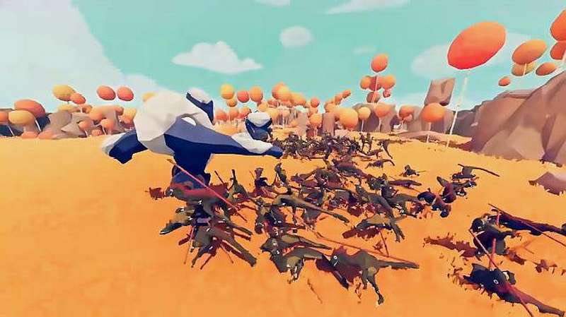 全面战争模拟器:拿棍子的恐龙,这战斗方式太搞笑了