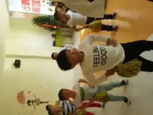 西安啦啦操课程学习 小学生运动会啦啦操排练 专业少儿舞蹈培训 鑫舞...