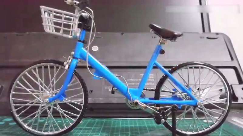小蓝单车原厂模型:这个模型是真的走心了