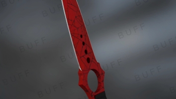 有没有人看上我这把深红之网的骷髅匕首啊,可以buff上找我,世界排名第...