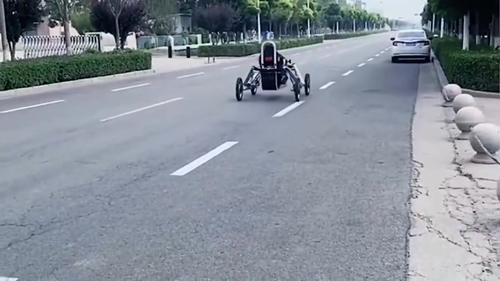 这个四轮电动车是新产品吗?看着好高大上啊