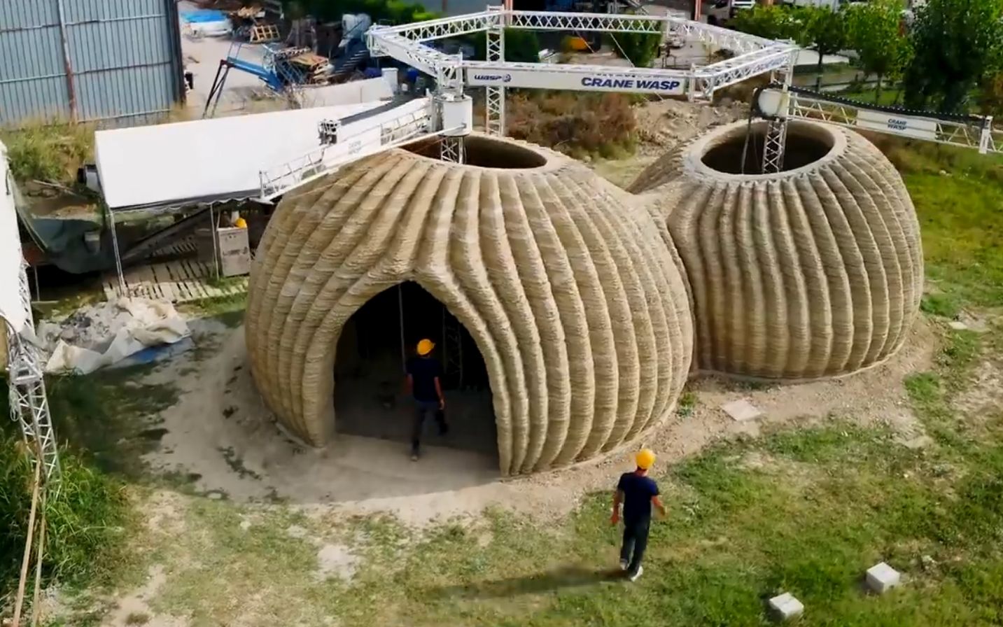 3D打印的别墅来了,以后房子白菜价了,喜欢什么款式自己设计