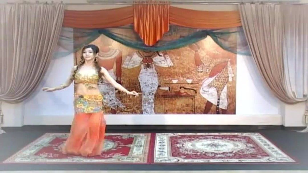 2014小薇肚皮舞鼓舞表演