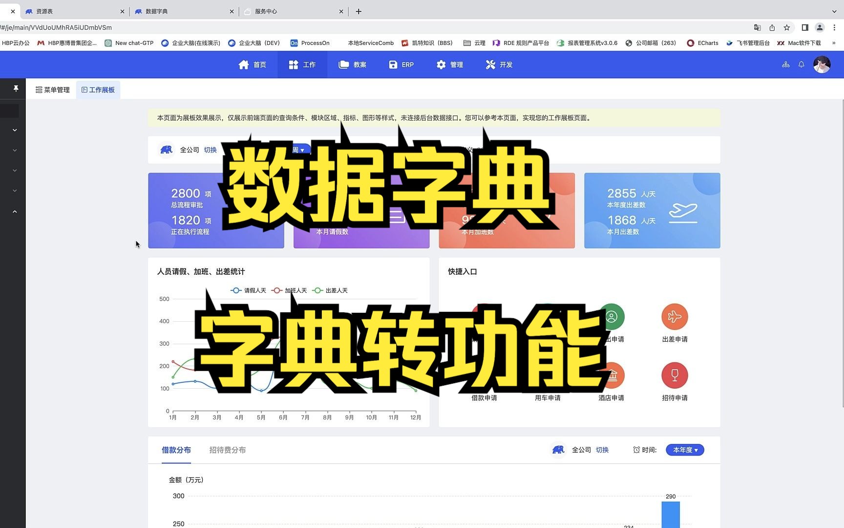 7.数据字典-字典转功能,低代码平台