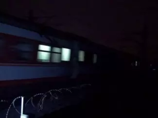 京广铁路K1363次 涿州火车站南侧西河村拍车 京广线