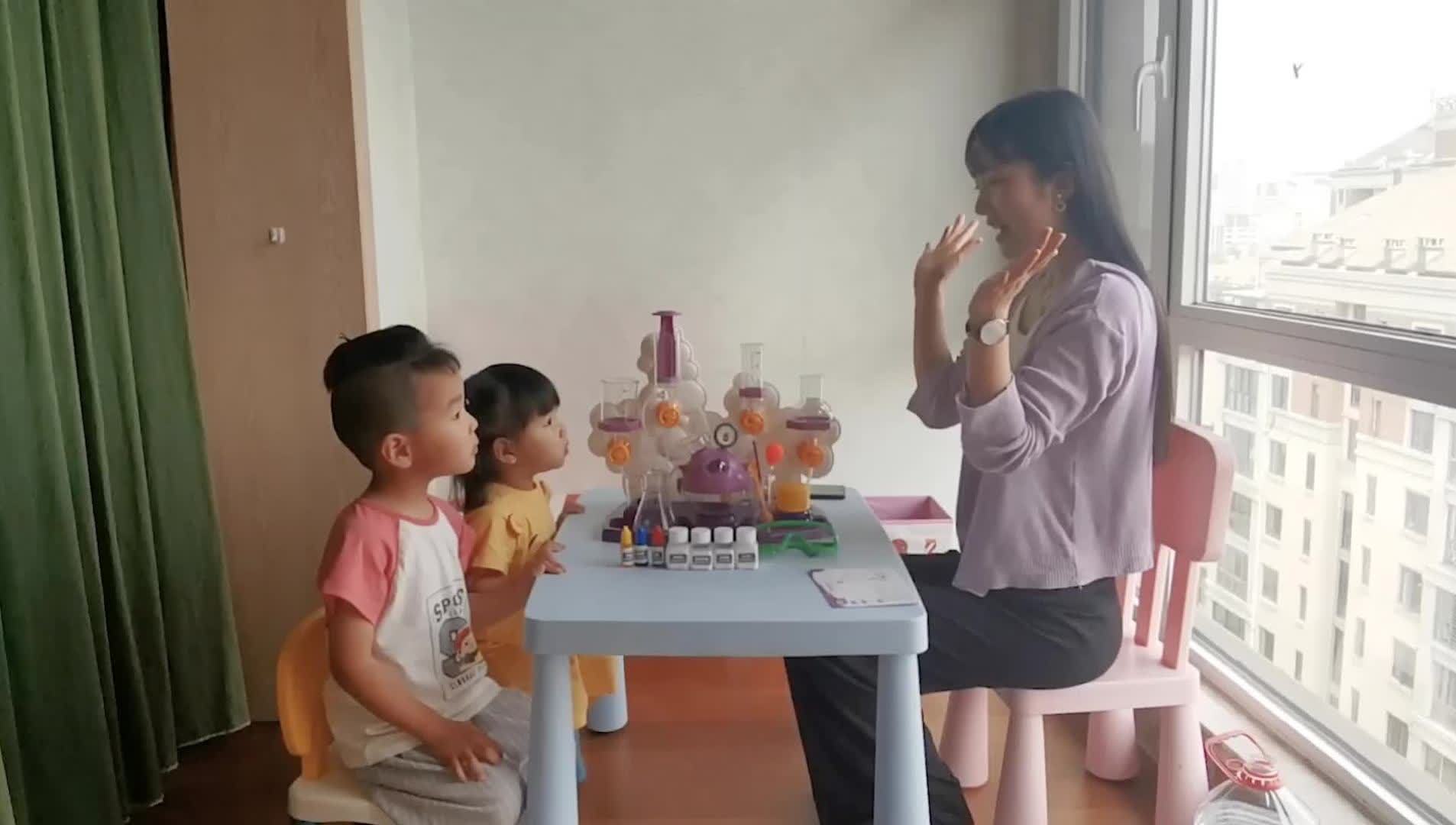 如何和小朋友玩steam科学实验器材(二)