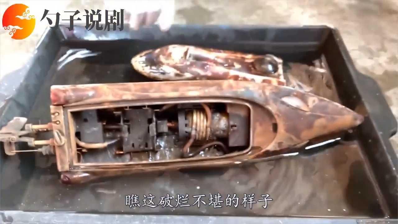 小伙捡到一辆船模型,带回家一顿捯饬后,成品太炫酷了!