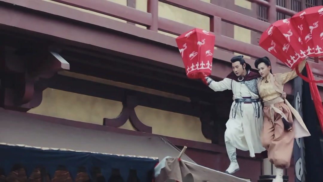 冯心儿取孔明灯发生意外,拓跋浚英雄救美,一见钟情?