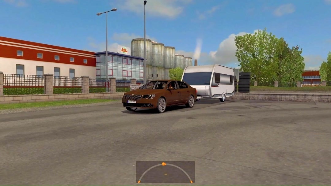 【慕哥】欧洲卡车模拟 22 小车司机不容易