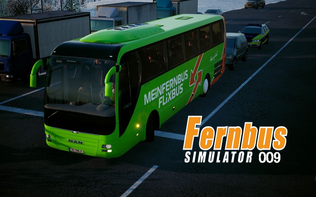 【青叶君】雪景美如画~长途客车模拟美因茨-曼海姆