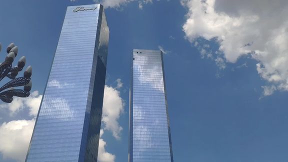 贵阳花果园今天天气不错就是紫外线太强了