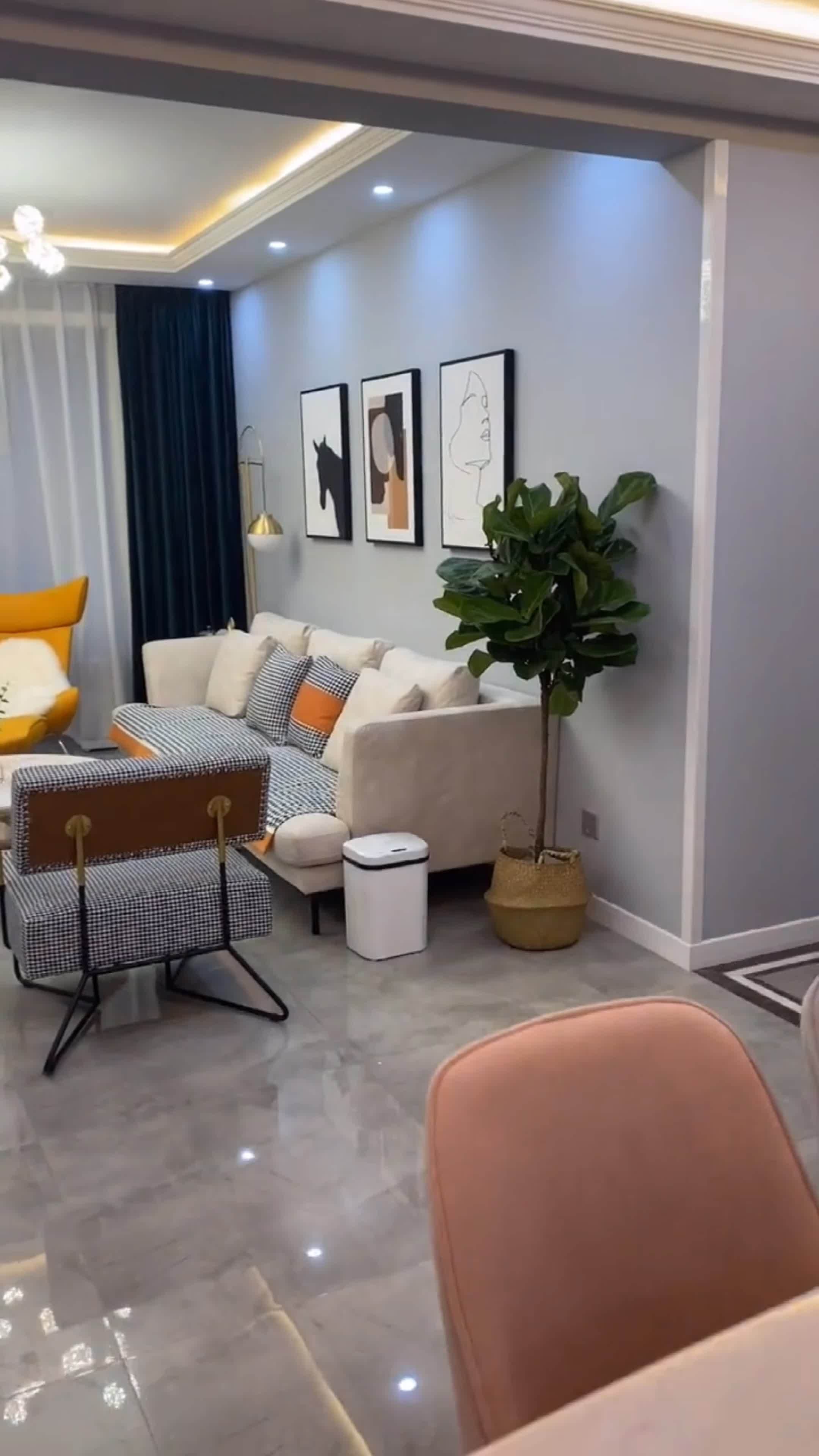 家装实景案例展示#西安 #西安美墅空间设计