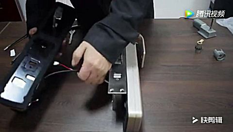 免换锁体自动指纹锁安装使用指南