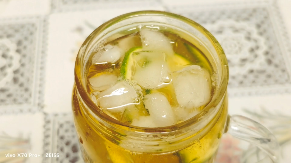 柠檬绿茶日常家庭饮品自制教程