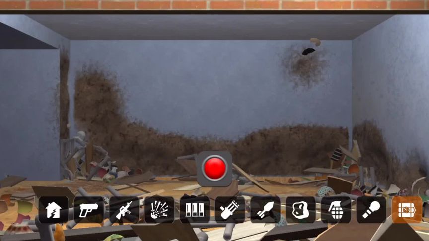 #摸摸鱼 #毁灭模拟器 最好的解压游戏,武器任你选