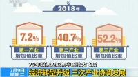 70年数据见证新中国伟大飞跃: 经济转型升级 三次产业协调发展