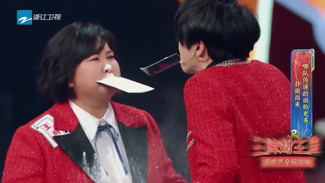 王牌对王牌4:华晨宇是亲弟,直接泼贾玲鼻子上,捣蛋!