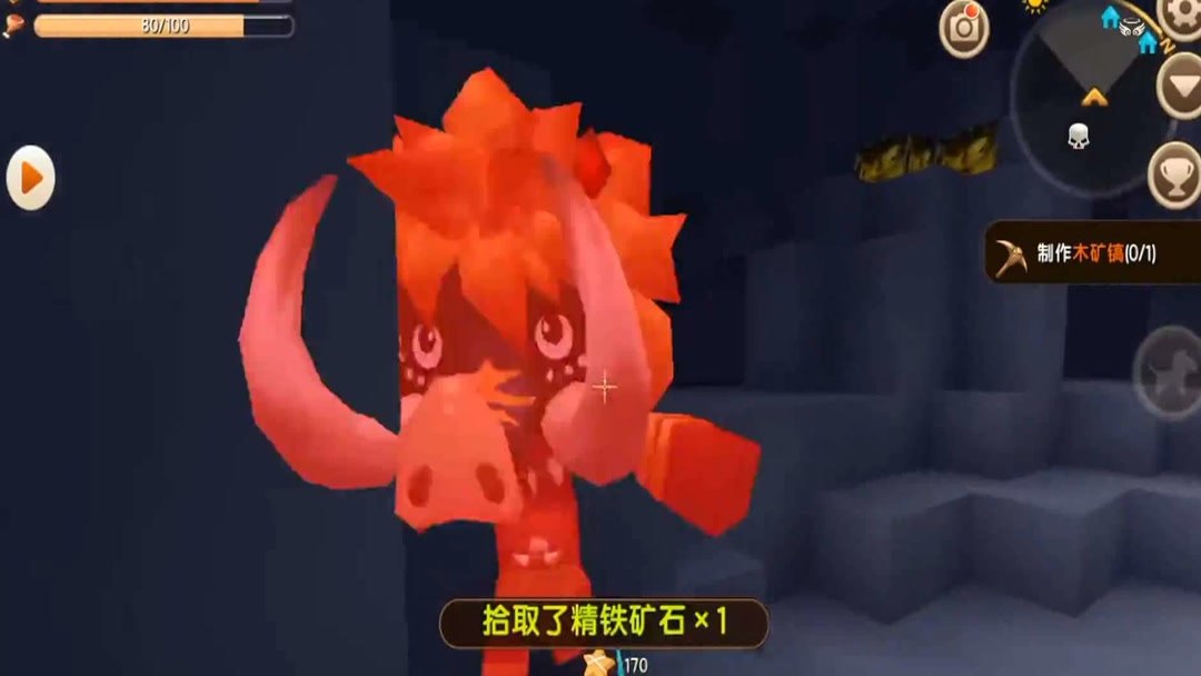 迷你世界:半仙挖矿遇到富得流油的矿洞,根本停不下来!