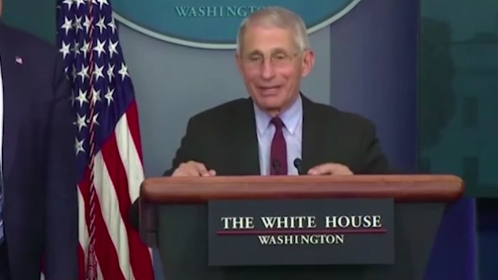 福奇:美国确诊病例中无症状感染者比例或在25%-50%