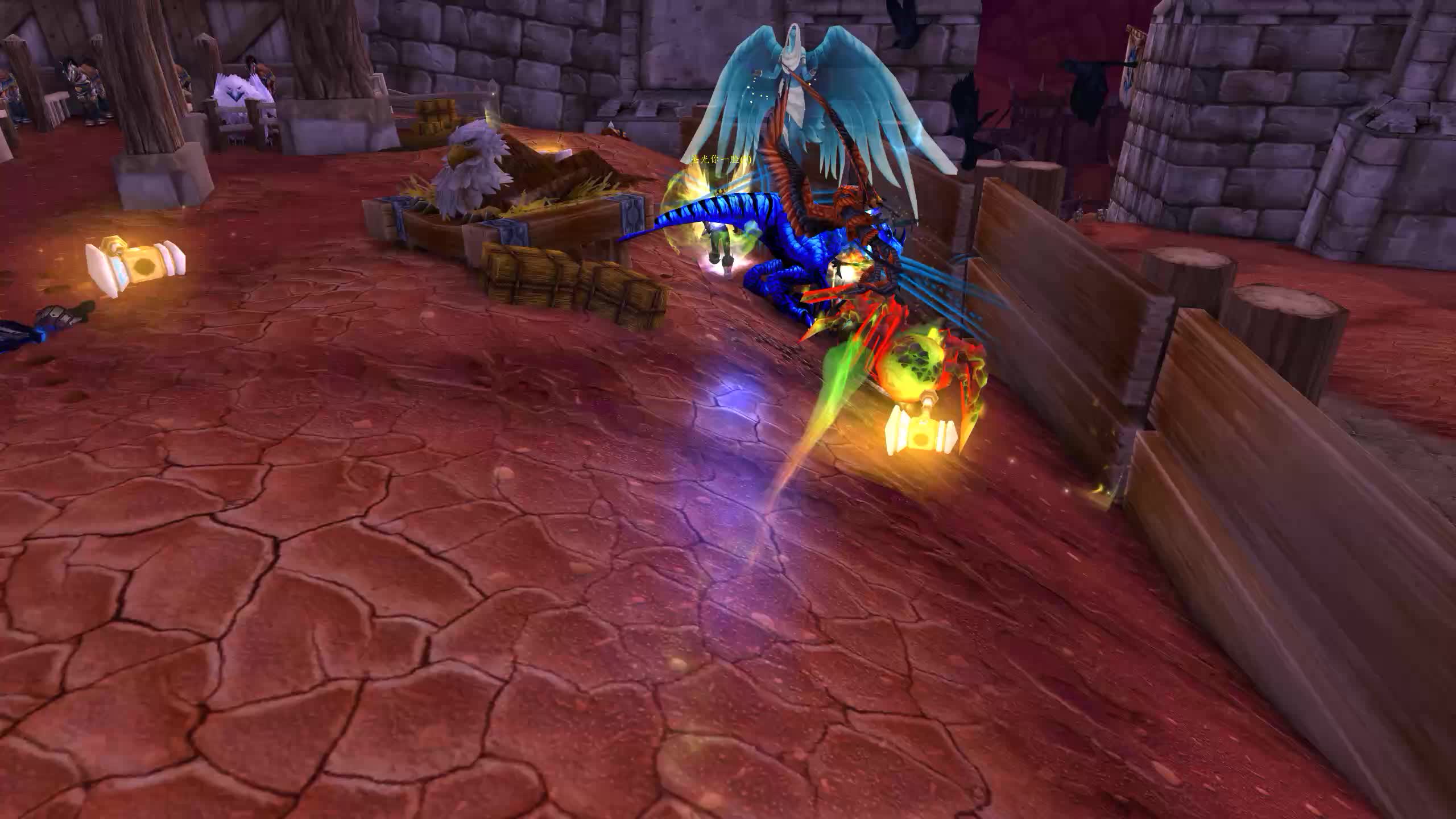 魔兽世界WOW暗夜精灵死亡骑士92级到110级升级视频回顾