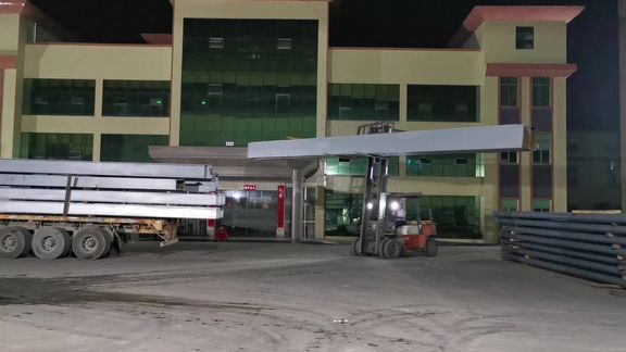 #东弘钢构 #中国钢结构 加班夜