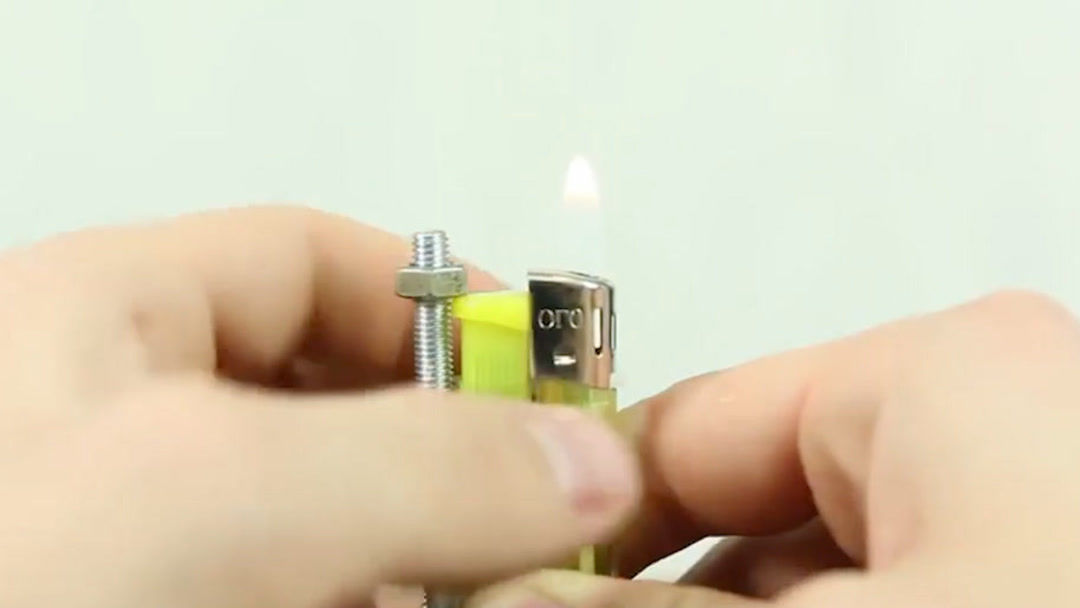 7个简单的生活小制作,打火机原来还能这么玩