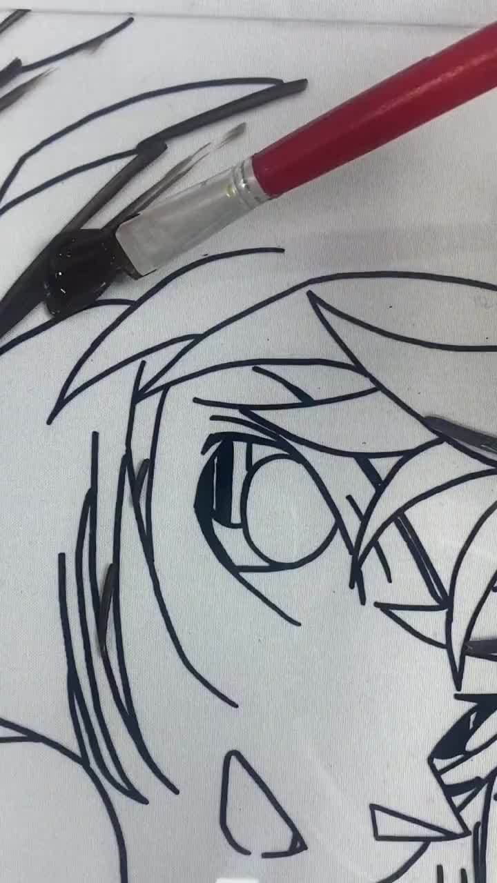 对不起这个时候我不知道用什么表情面对你#名侦探柯南#手绘