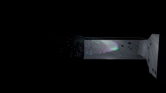 C4d短作品,发射器带光效