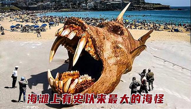 海滩上发现的10大巨型海怪,如果不是手机拍下来,你根本不会信!