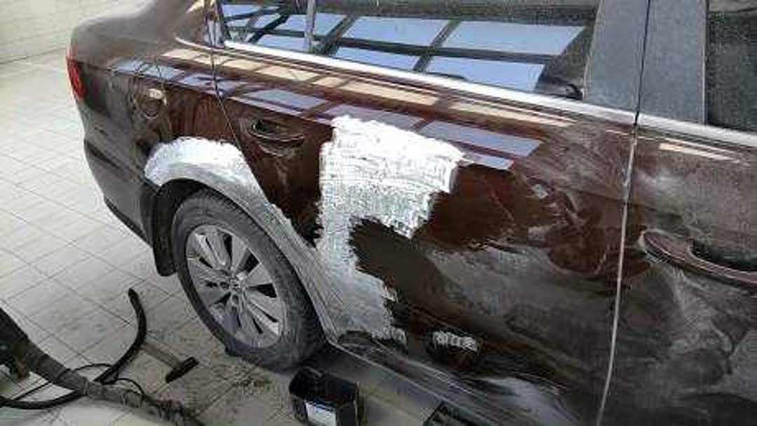 上汽大众朗逸维修完成,保留原车配件,这样维修结果您满意?