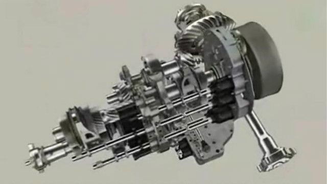 3D动画演示德国大众7速变速器的工作原理,涨姿势!