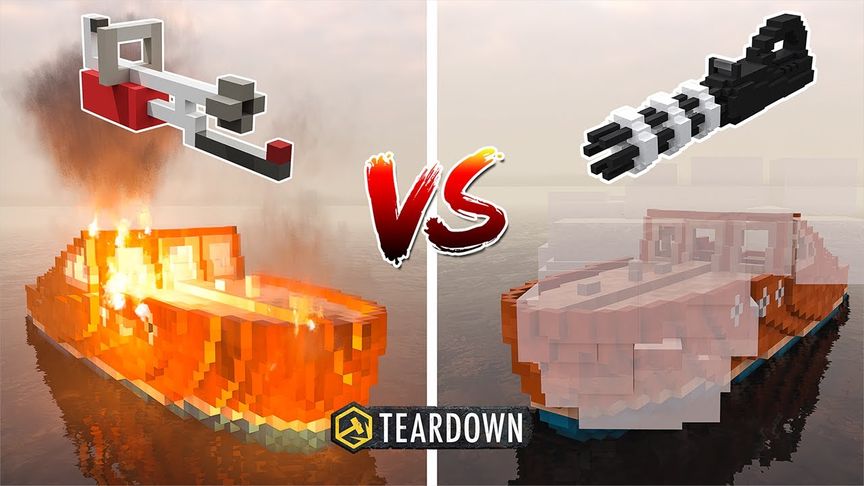 拆家模拟器:冰块加特林能把所有物品全部冷冻住